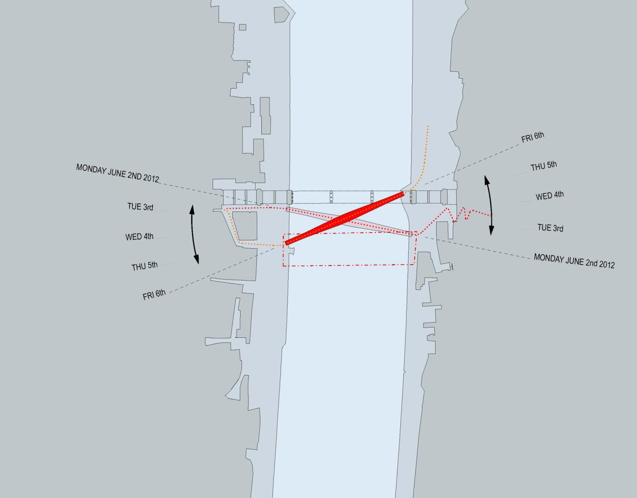 Maribor Shadow Bridge | Wolfgang Tschapeller Architektur