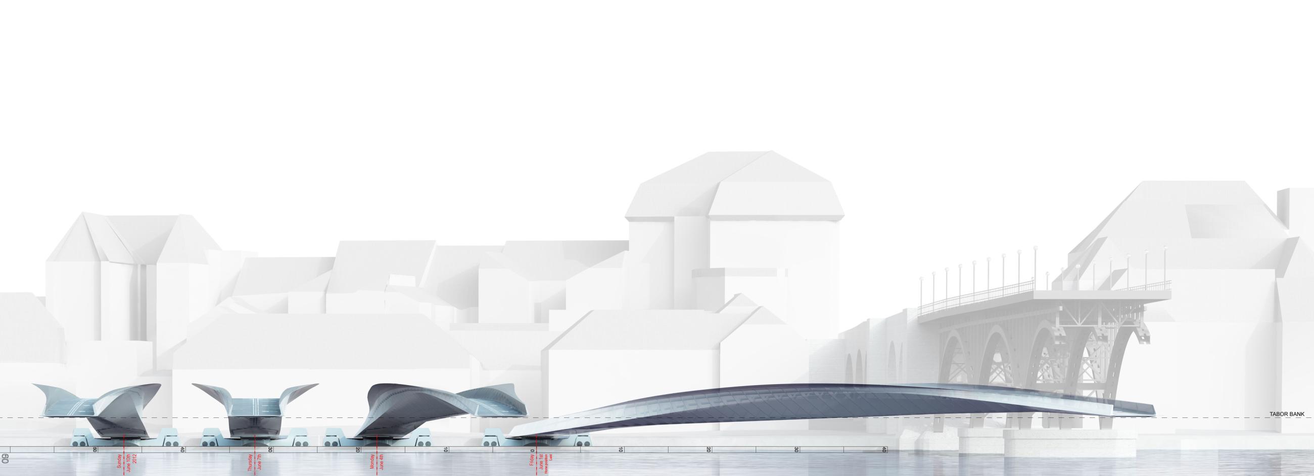 Maribor Shadow Bridge | Wolfgang Tschapeller Architektur